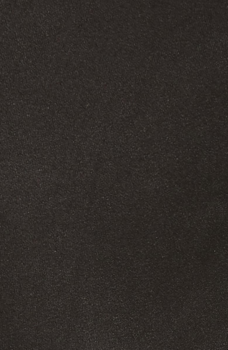 Zeza B by Hue Side Slit Faux Suede Leggings | Nordstromrack