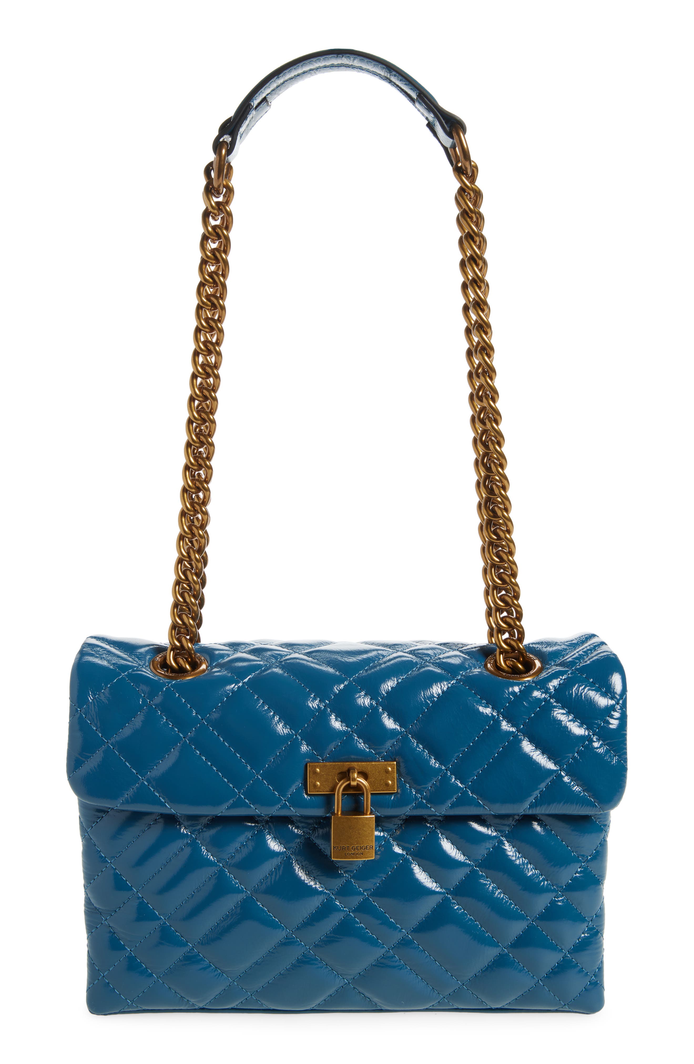 Kurt Geiger London Brixton Lock Quilted Shoulder Bag | Nordstromrack