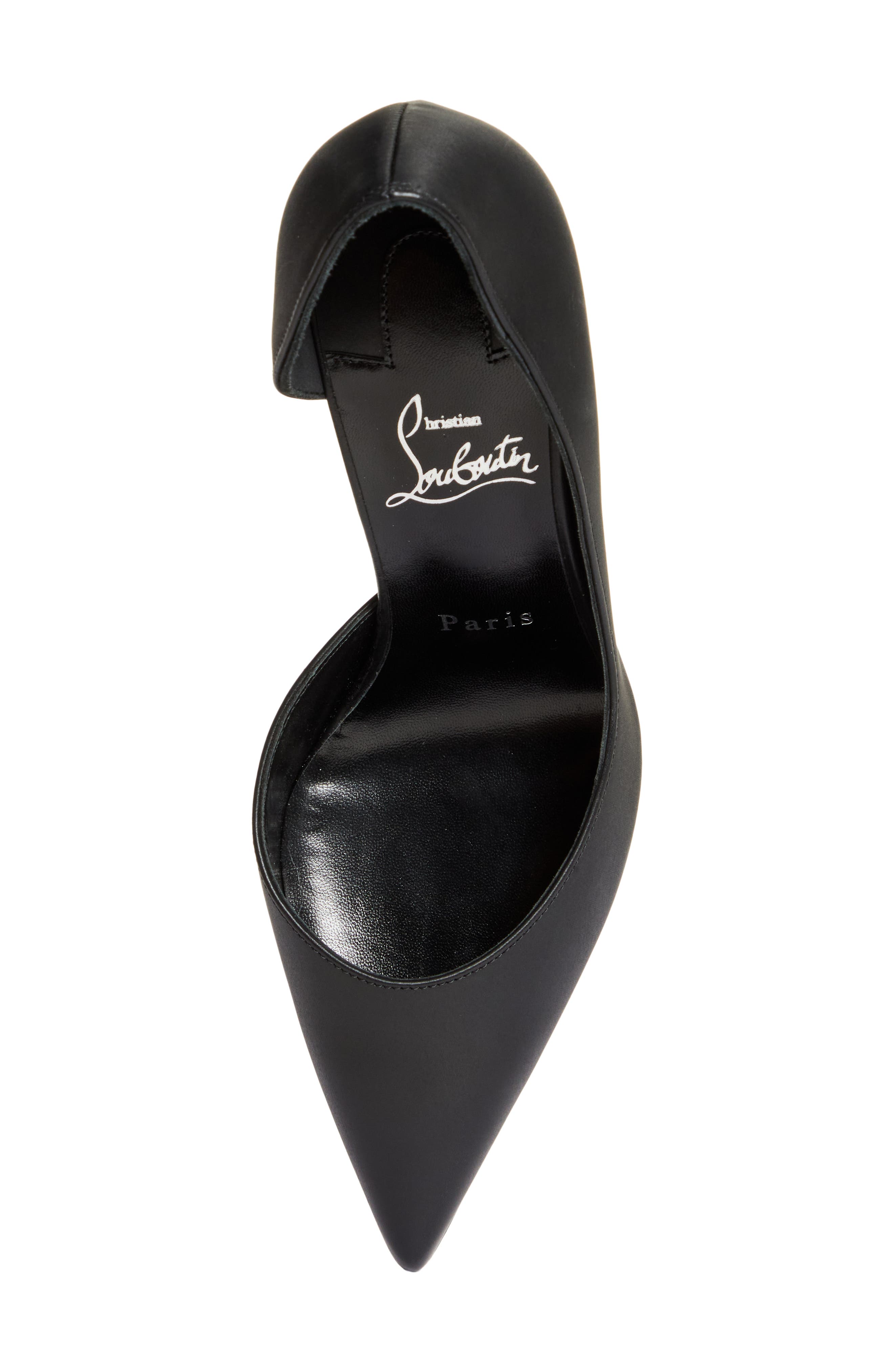 Christian Louboutin Iriza Pointed Toe Half d'Orsay Pump (Women ...