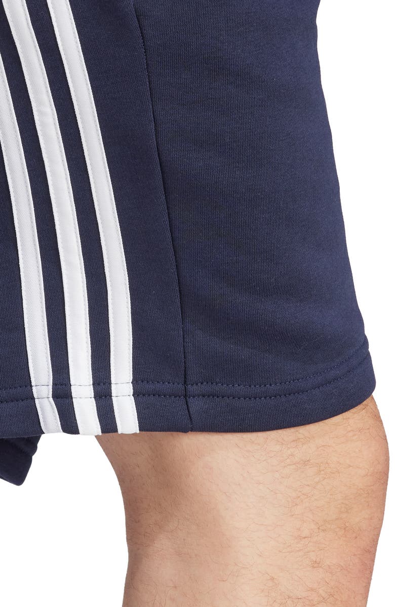 adidas Essentials 3-Stripes Fleece Shorts | Nordstromrack