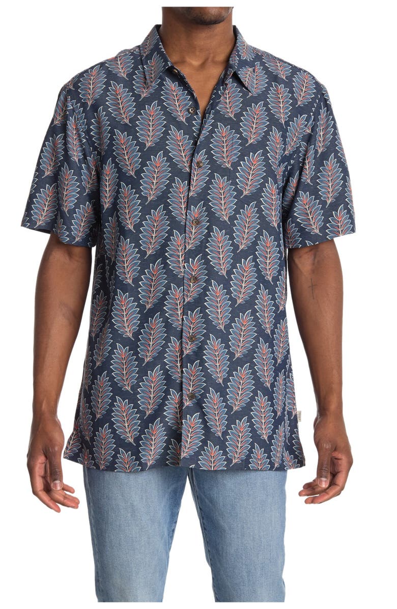 Jack O'Neill Ladara Leaf Printed Regular Fit Shirt | Nordstromrack