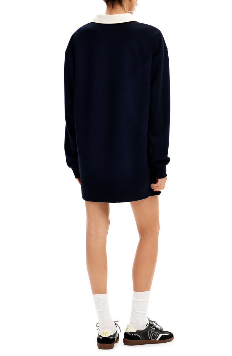 Desigual M. Christian Lacroix Long Sleeve Polo Dress | Nordstromrack