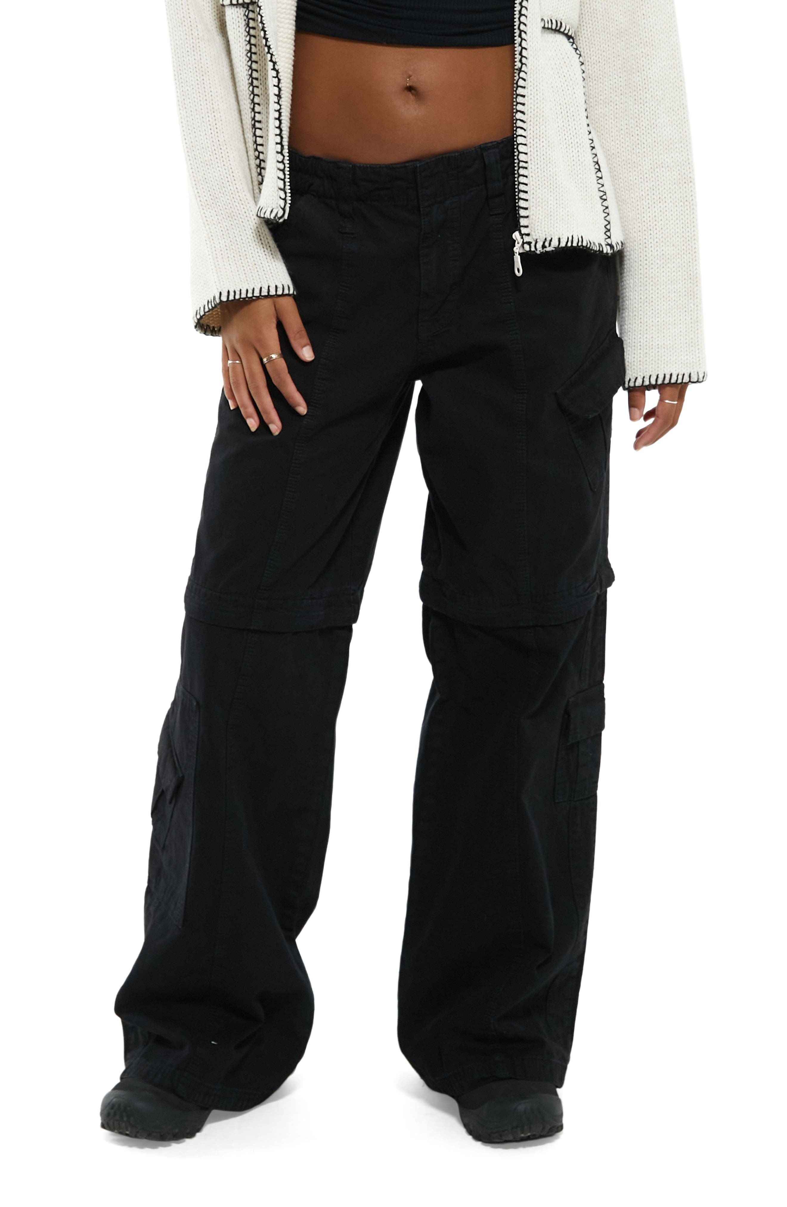 BDG Urban Outfitters Y2K Low Rise Zip-Off Pants | Nordstromrack