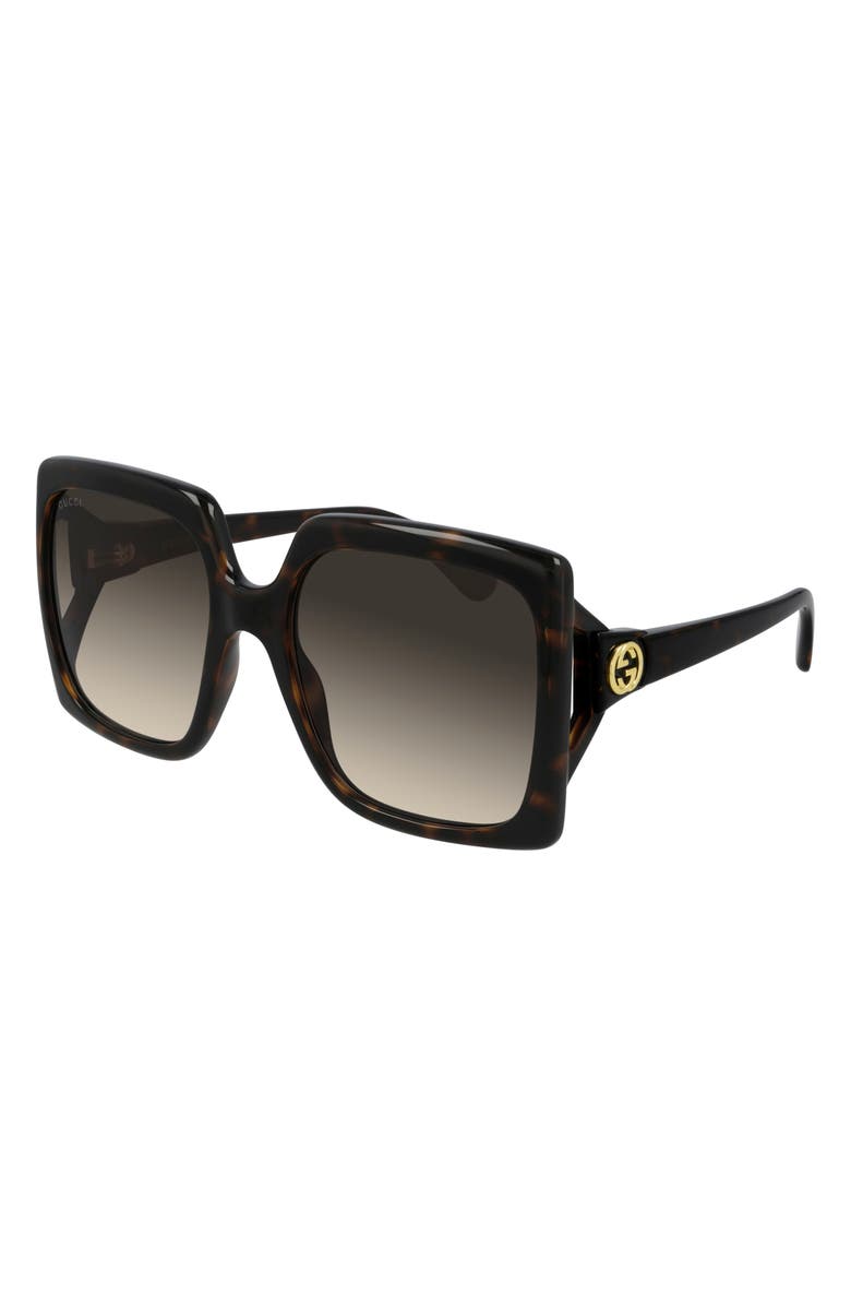 Gucci 60mm Gradient Square Sunglasses | Nordstromrack