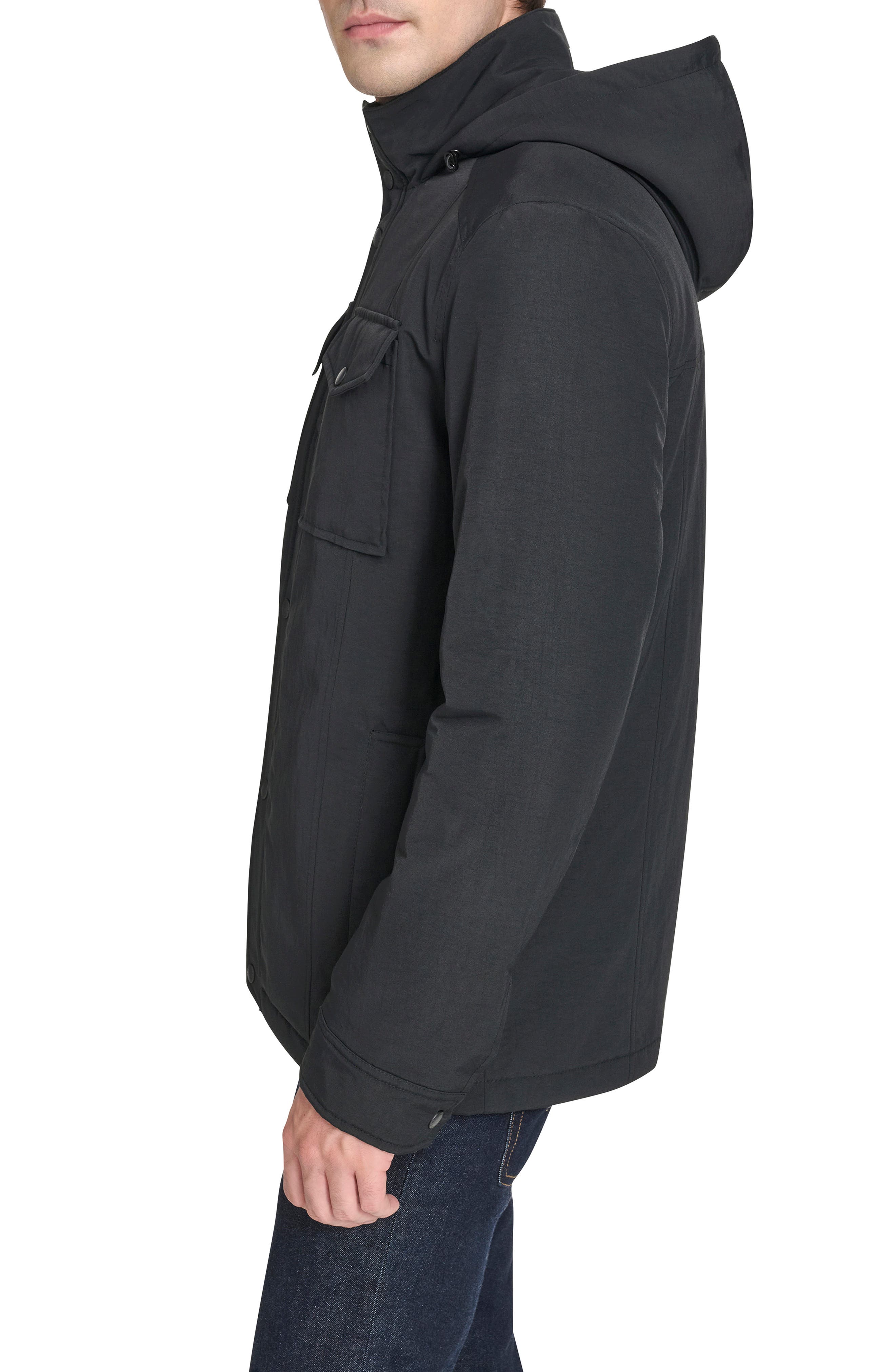 Cole Haan Signature Hooded Waterproof Field Jacket | Nordstromrack