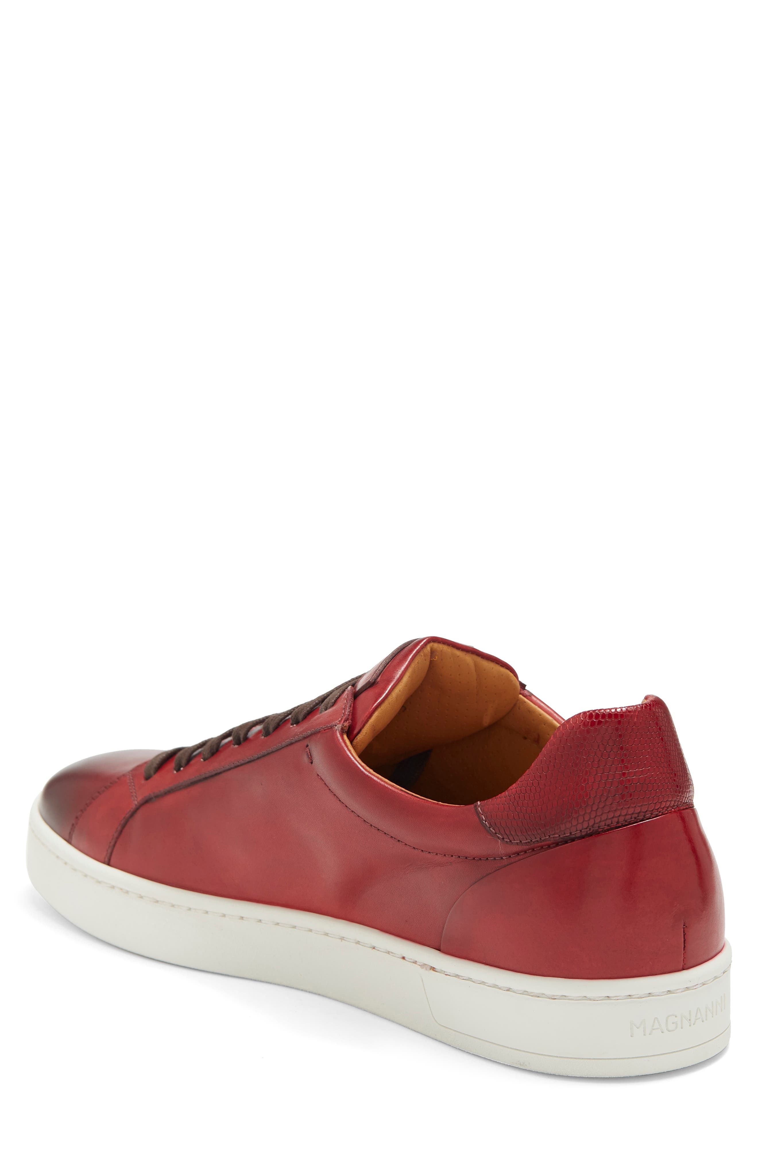 Magnanni Leather Low Top Sneaker (Men) | Nordstromrack