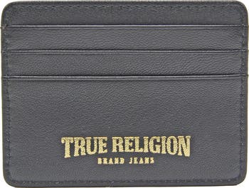 True Religion Brand Jeans Zoyla Horseshoe Leather Card Case | Nordstromrack
