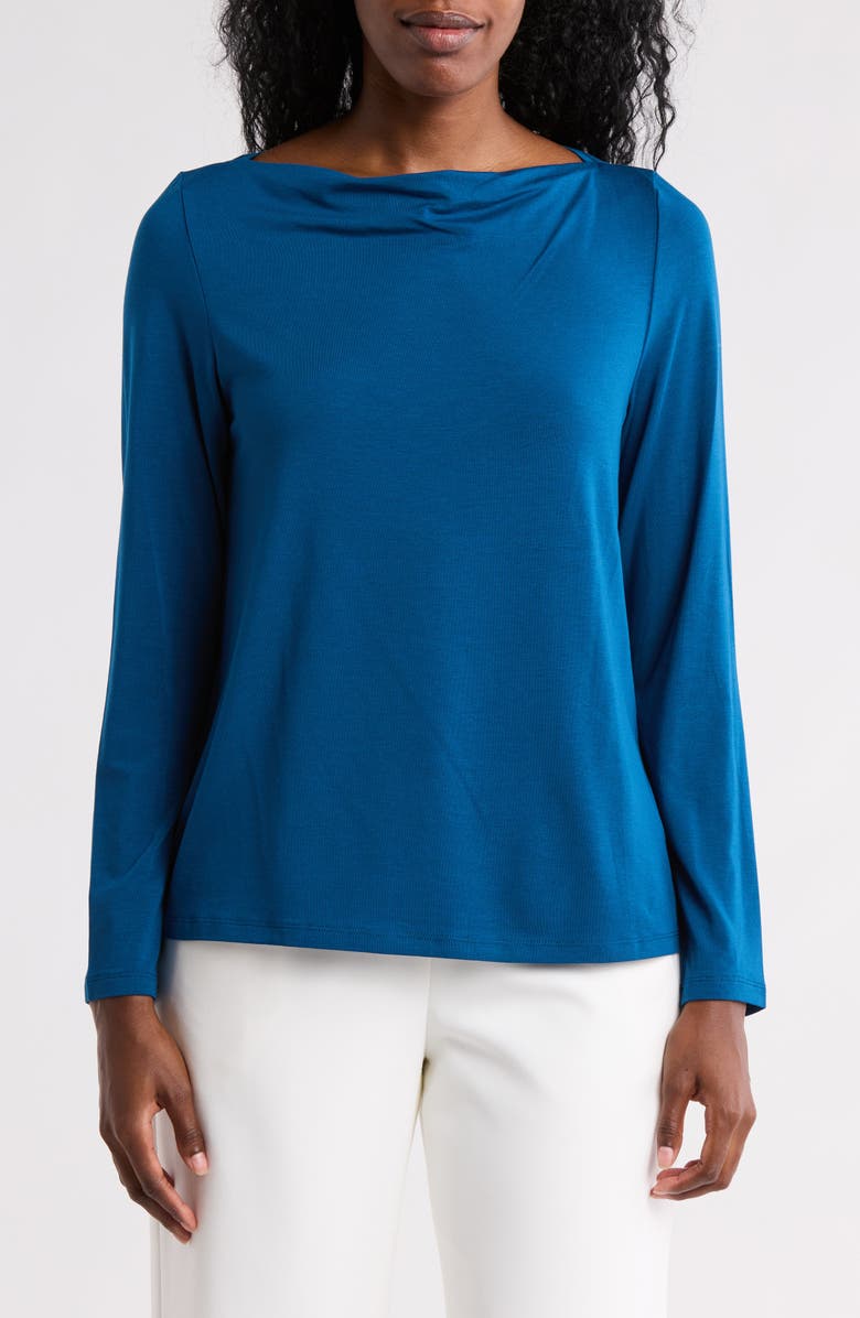 Eileen Fisher Cowl Neck Long Sleeve Top | Nordstromrack
