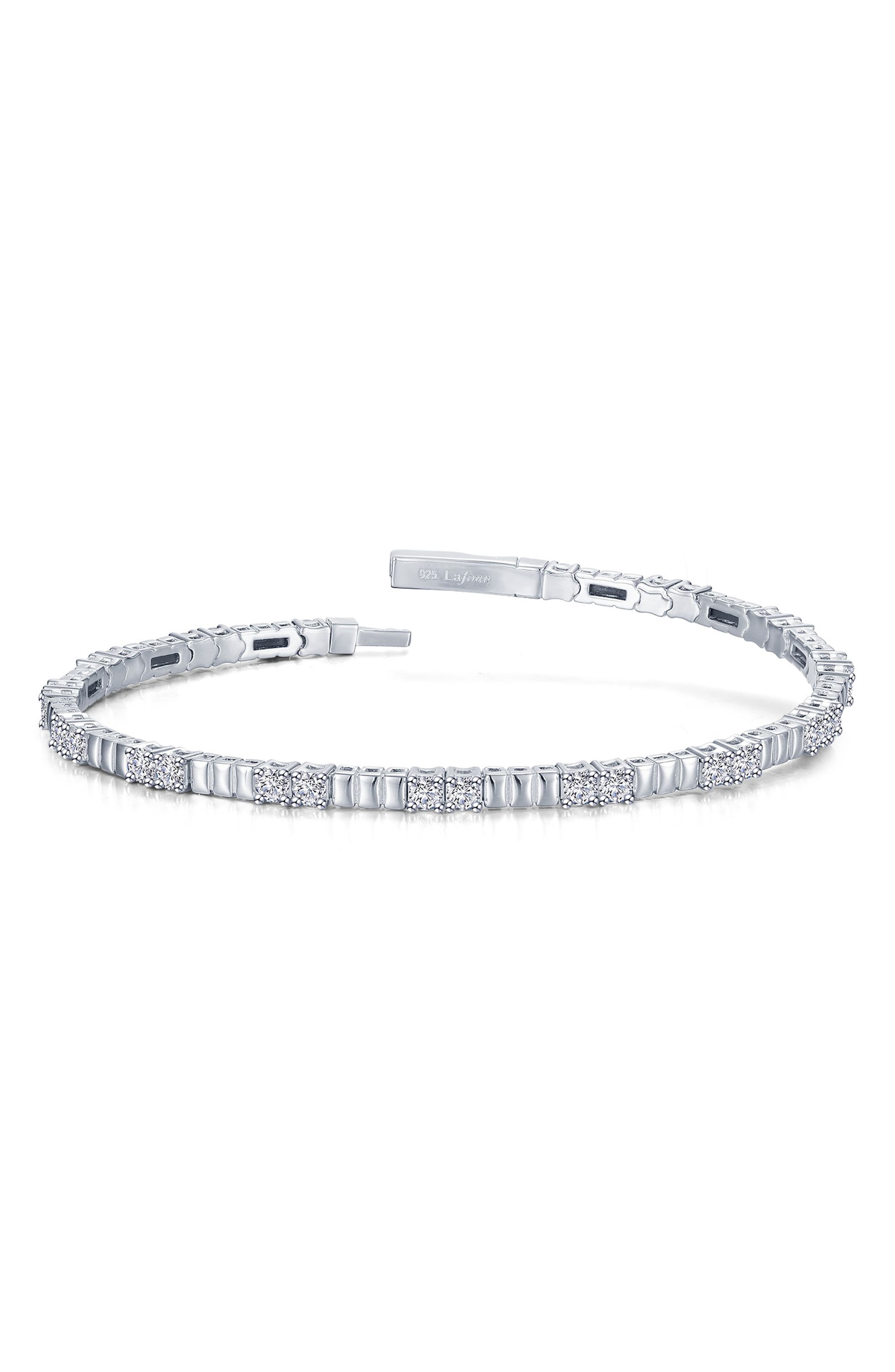 Lafonn Flexible Simulated Diamond Station Bracelet | Nordstrom