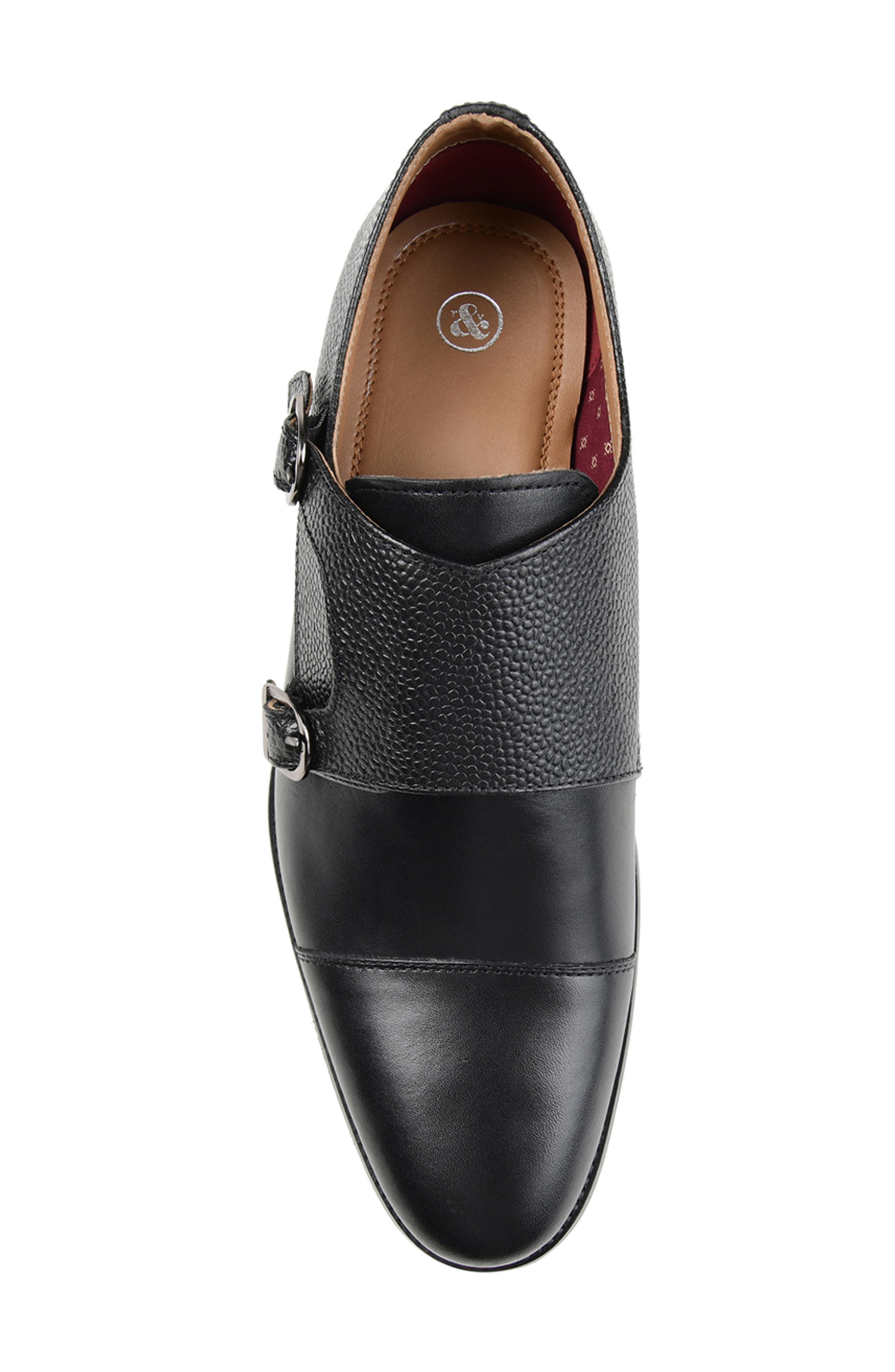 Thomas & Vine Calvin Double Monk Strap Shoe - Wide Width (Men ...