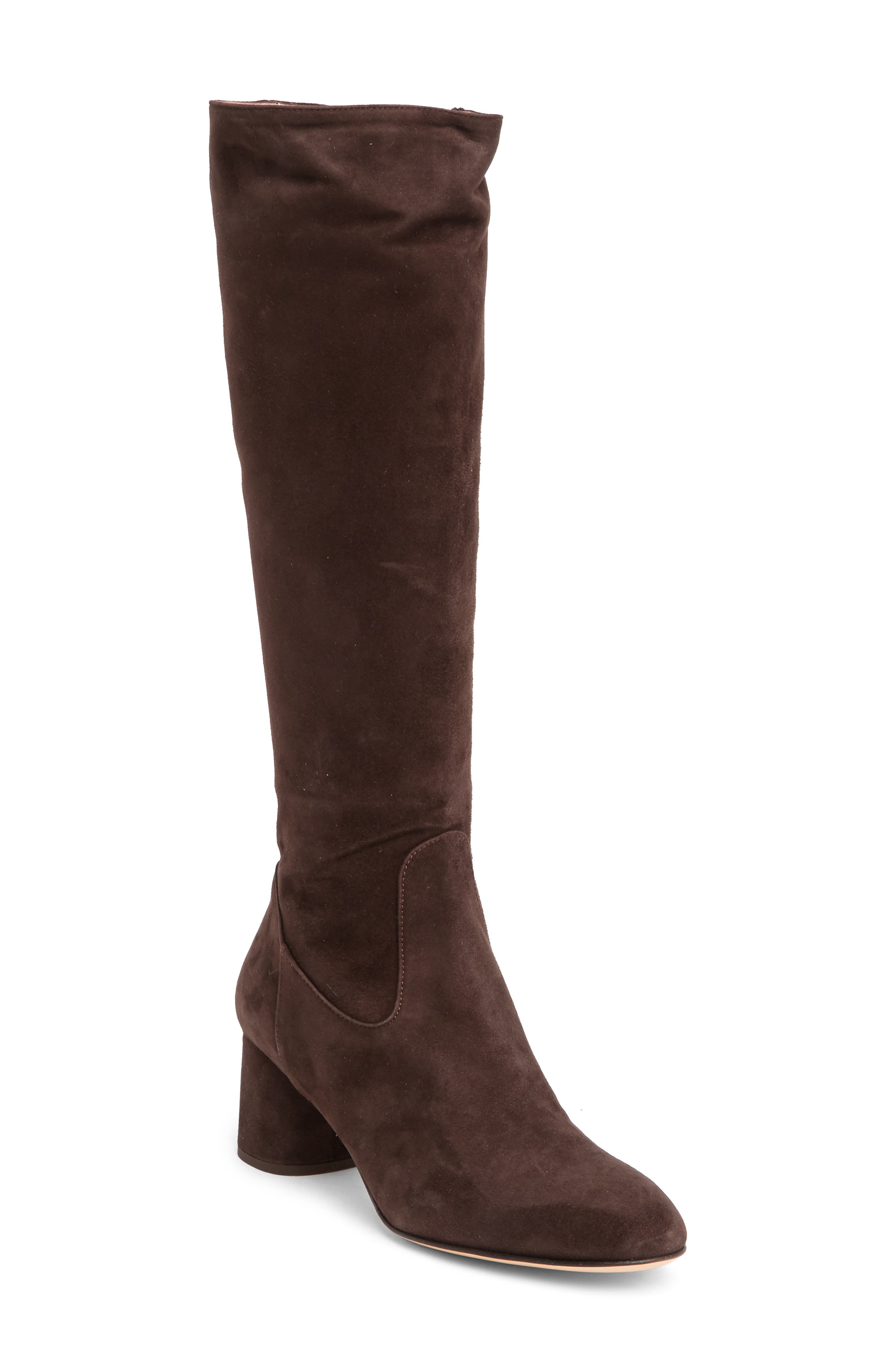 AGL Block Heel Knee High Boot (Women) | Nordstromrack