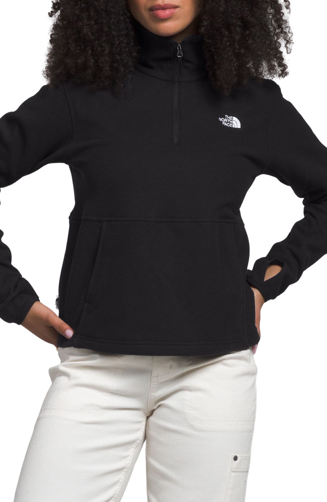 The North Face Alpine Polartec® Fleece Stand Collar Top | Nordstromrack