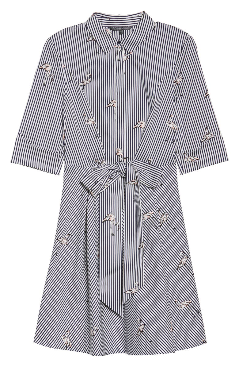 Felicity & Coco Welch Tie Front Shirtdress | Nordstromrack