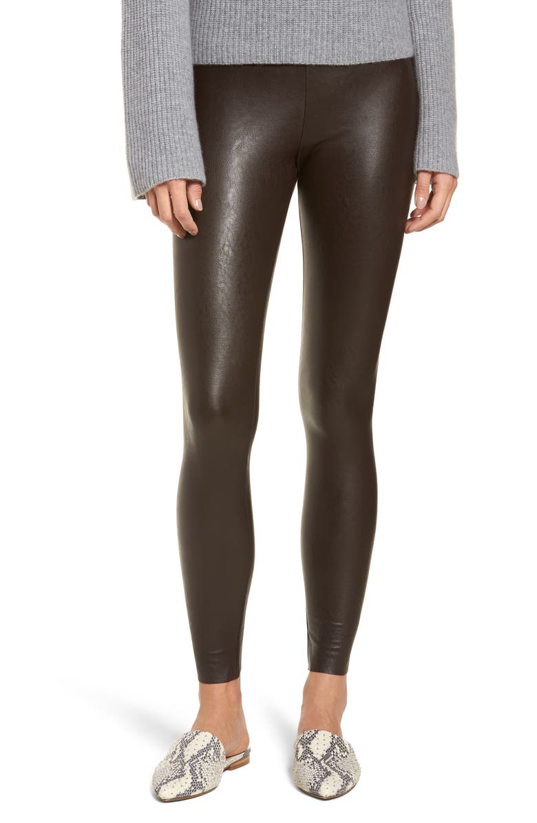 Commando Perfect Control Faux Leather Leggings | Nordstromrack