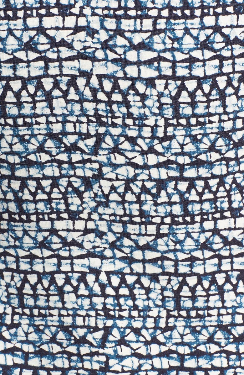 Tory Burch Print Ponte Knit A-Line Dress | Nordstrom