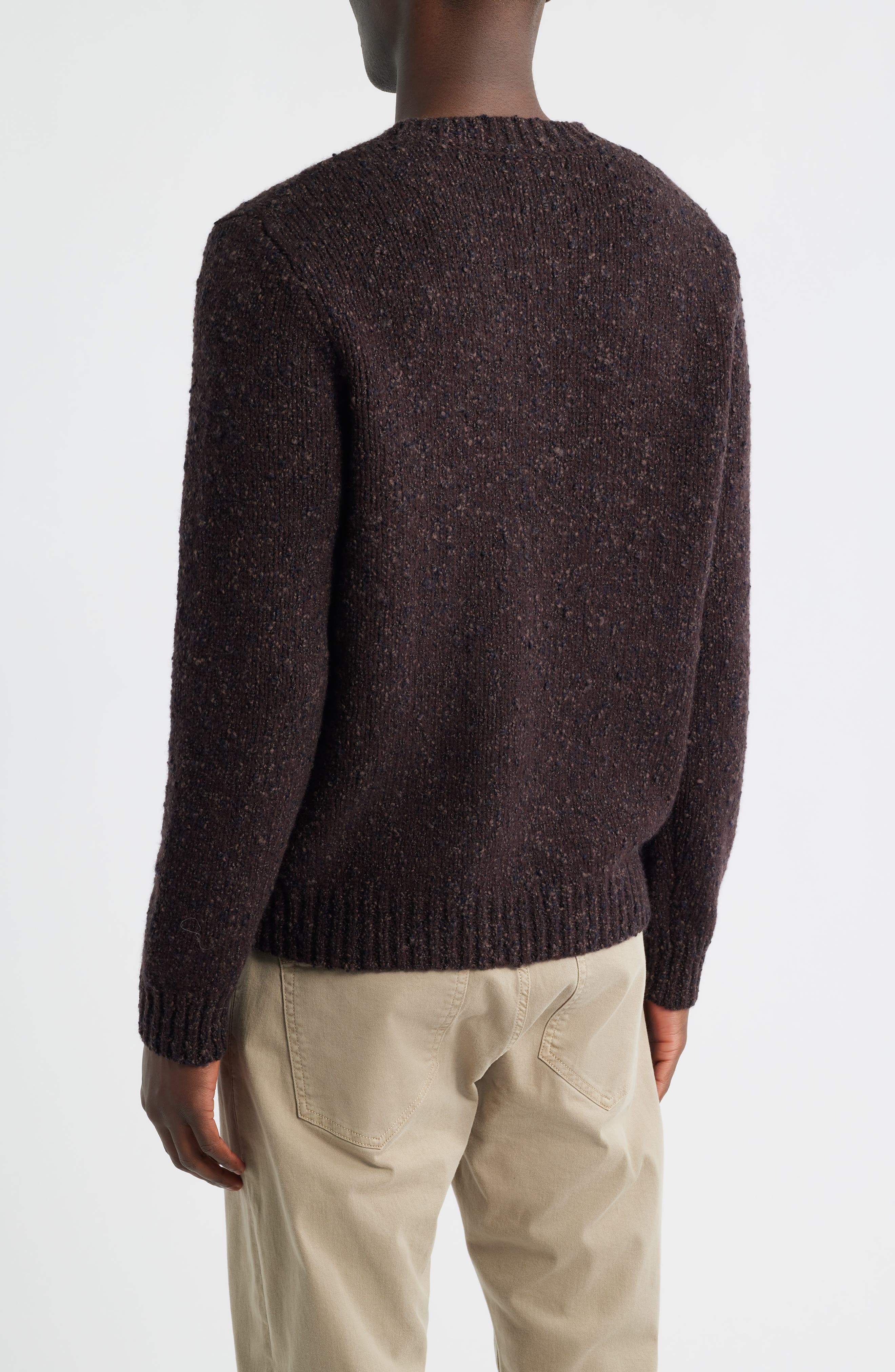 Nordstrom Italian Merino Wool Blend Crewneck Sweater | Nordstrom