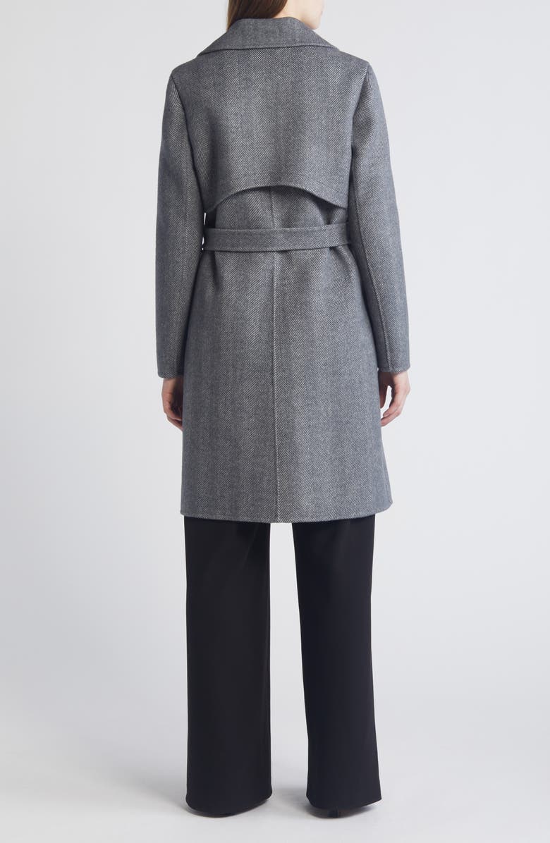 Soia & Kyo Safira Double Breasted Wool Herringbone Coat | Nordstromrack