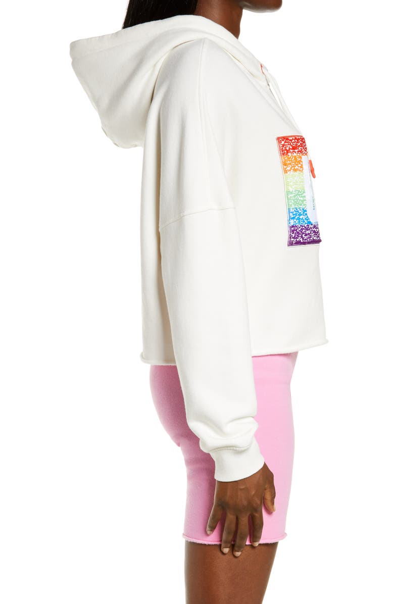 UGG® UGG Pride Keira Crop Hoodie | Nordstromrack