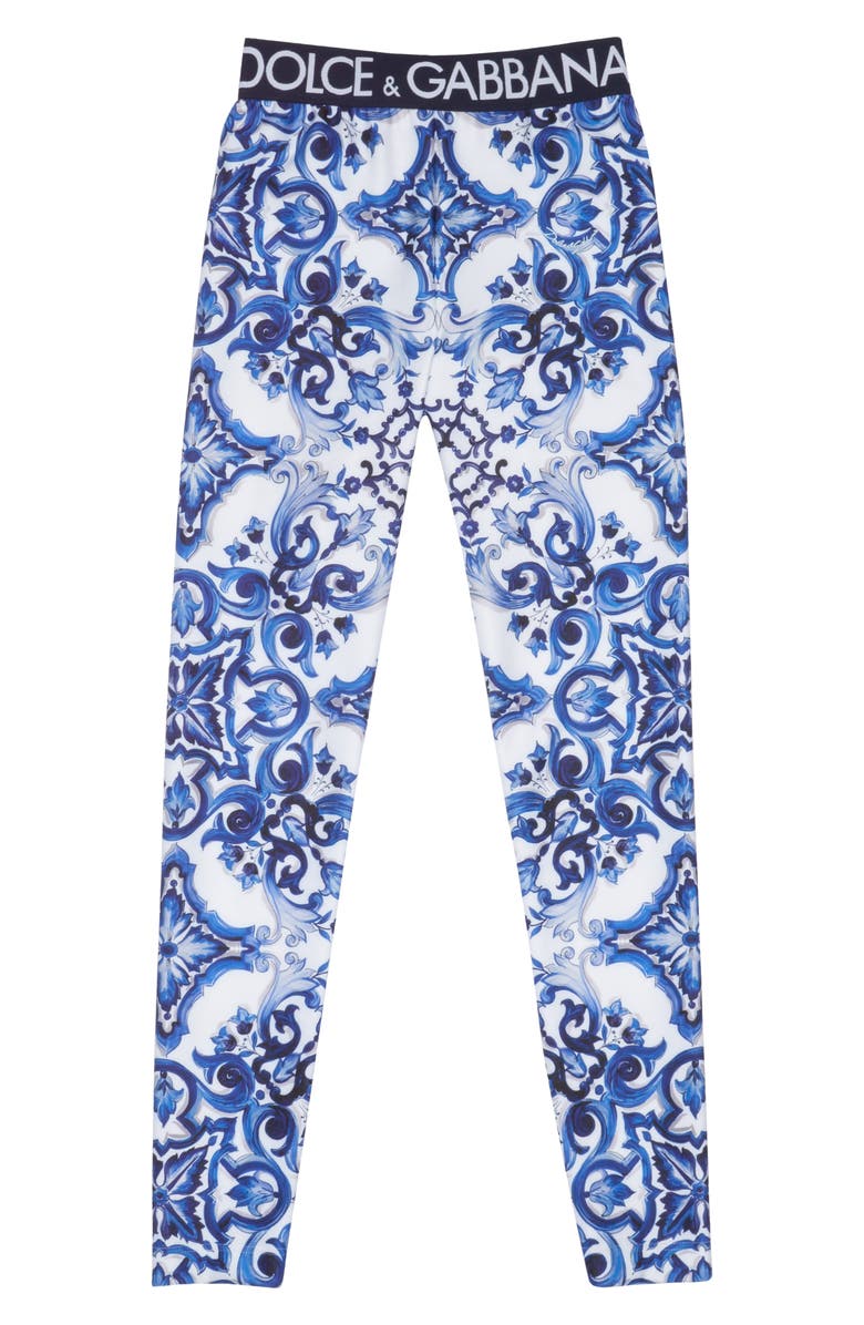 Dolce&Gabbana Logo Band Leggings | Nordstrom