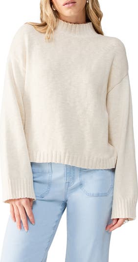 Sanctuary Off Duty Mock Neck Sweater | Nordstrom