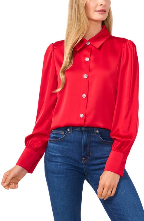Women's Red Blouses | Nordstrom
