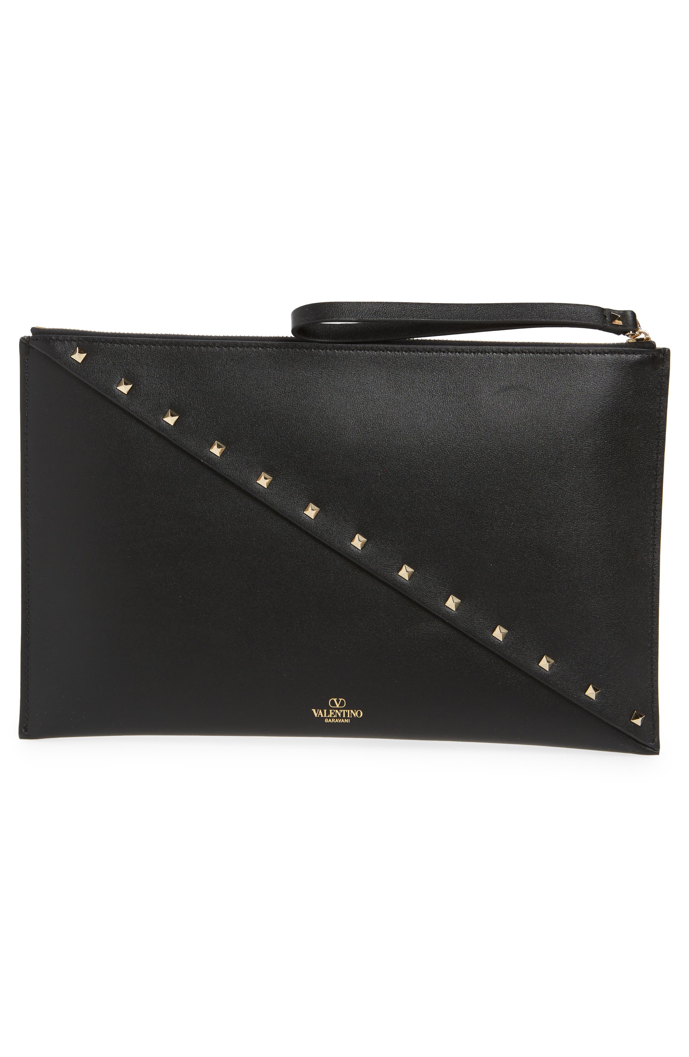 Valentino Garavani Rockstud Wispy Zip Pouch | Nordstromrack