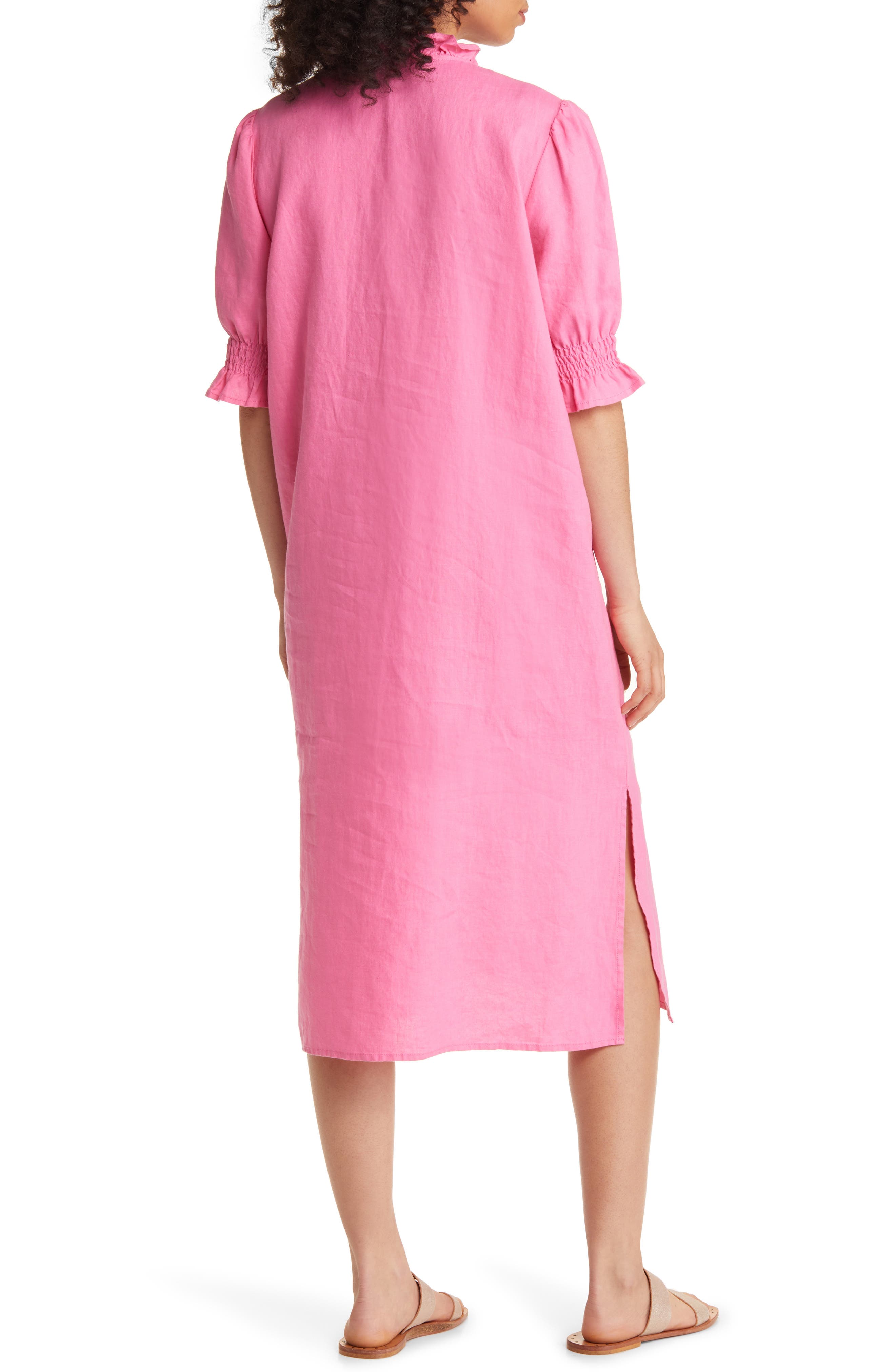 Masai Copenhagen Nydela Linen Shift Dress | Nordstrom