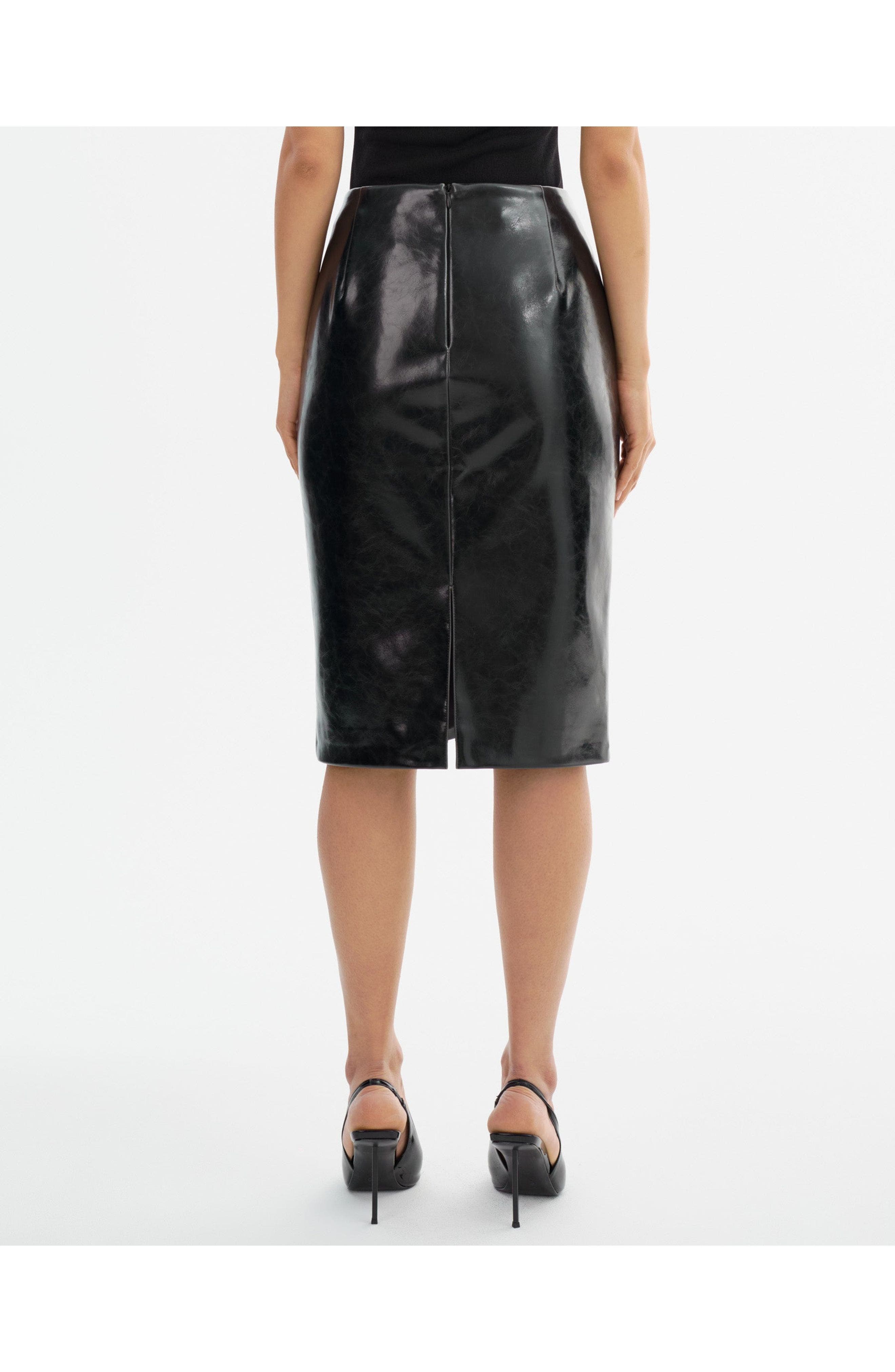 LAMARQUE Georgia | Faux Leather Pencil Skirt | Nordstrom