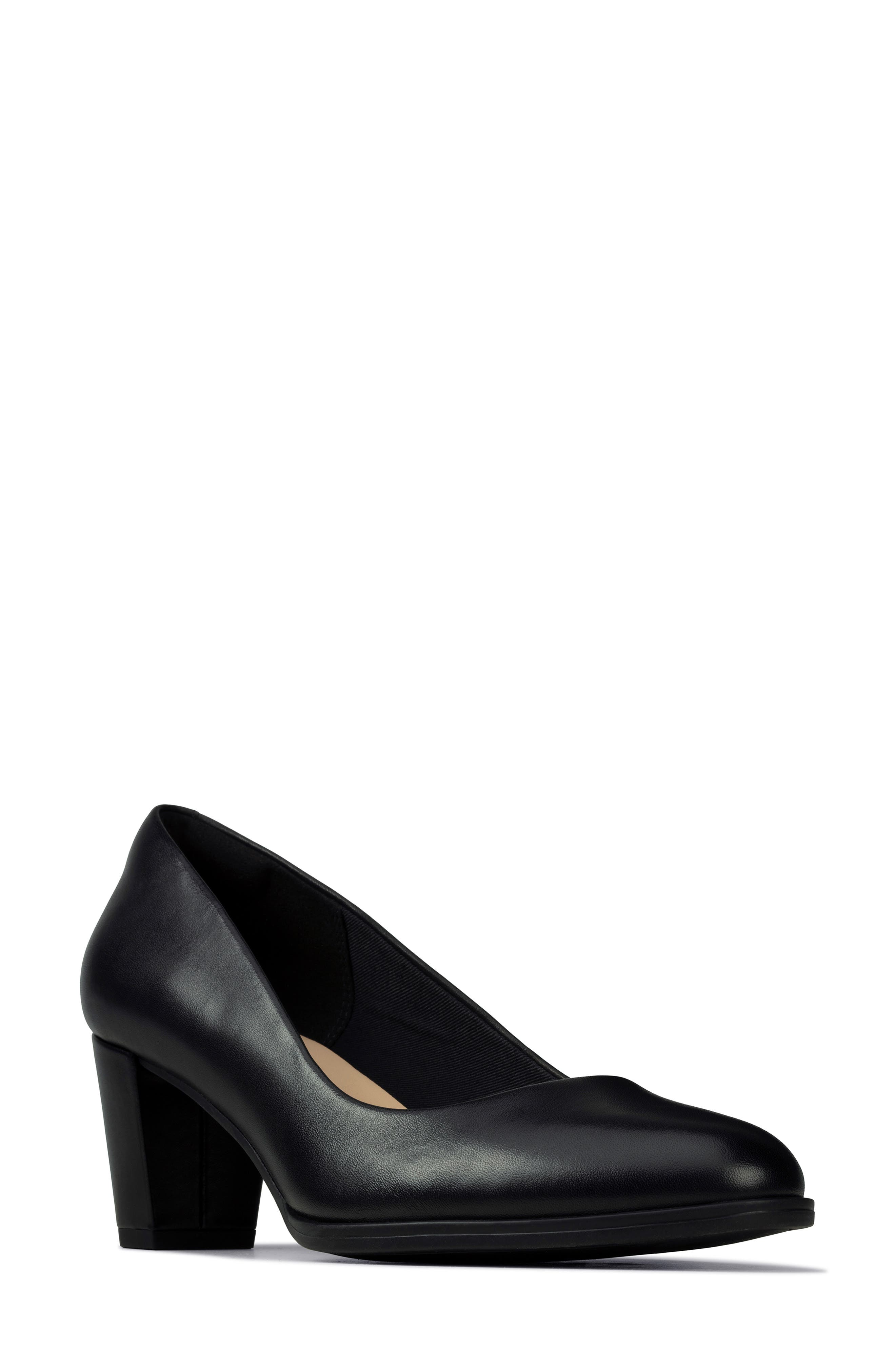 Clarks® Kaylin Block Heel Pump (Women) | Nordstromrack