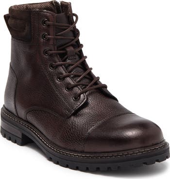 CREVO Tamarack Leather Lug Sole Boot (Men) | Nordstromrack