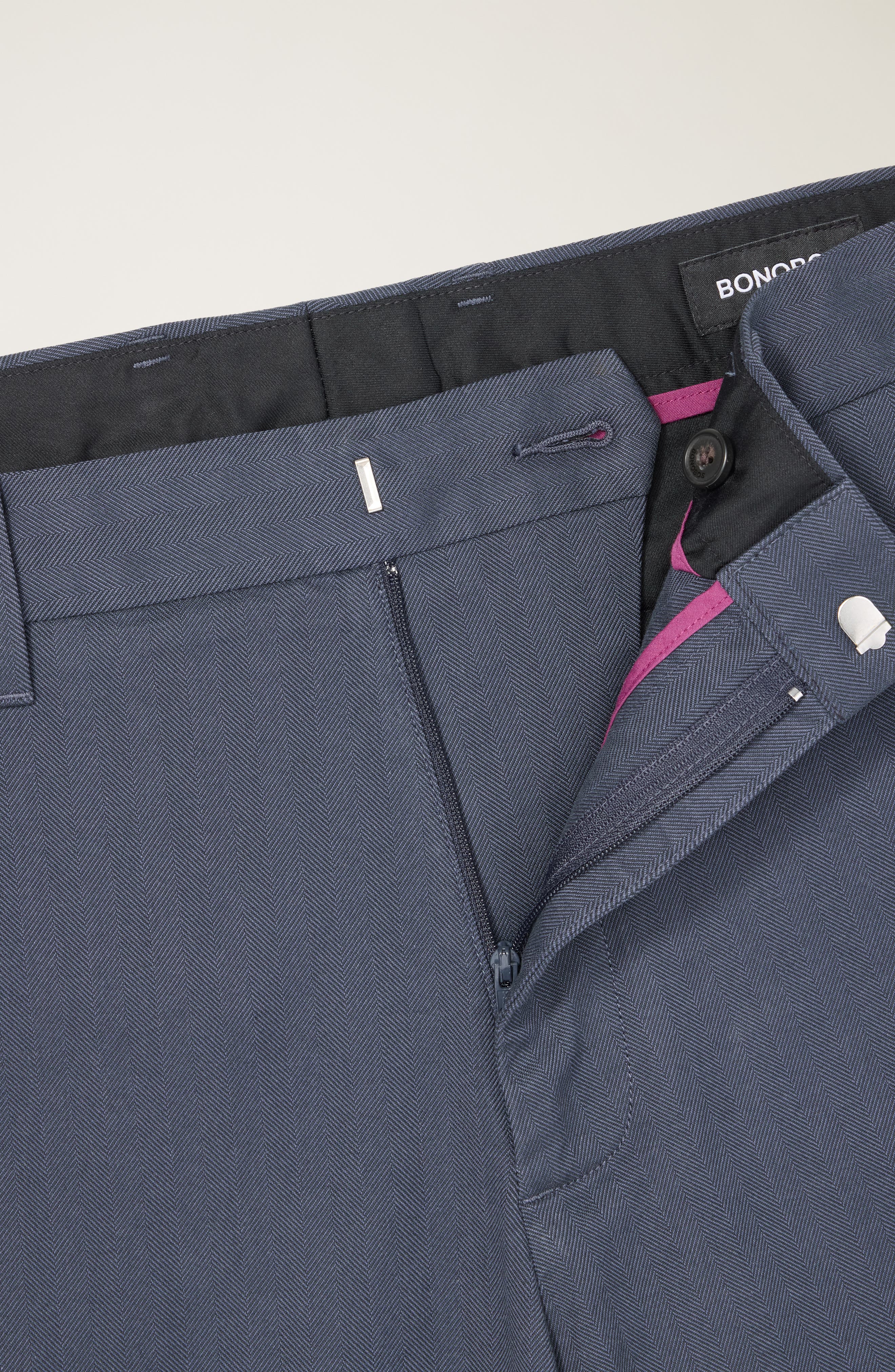 Bonobos Weekday Warrior Slim Fit Herringbone Dress Pants | Nordstromrack