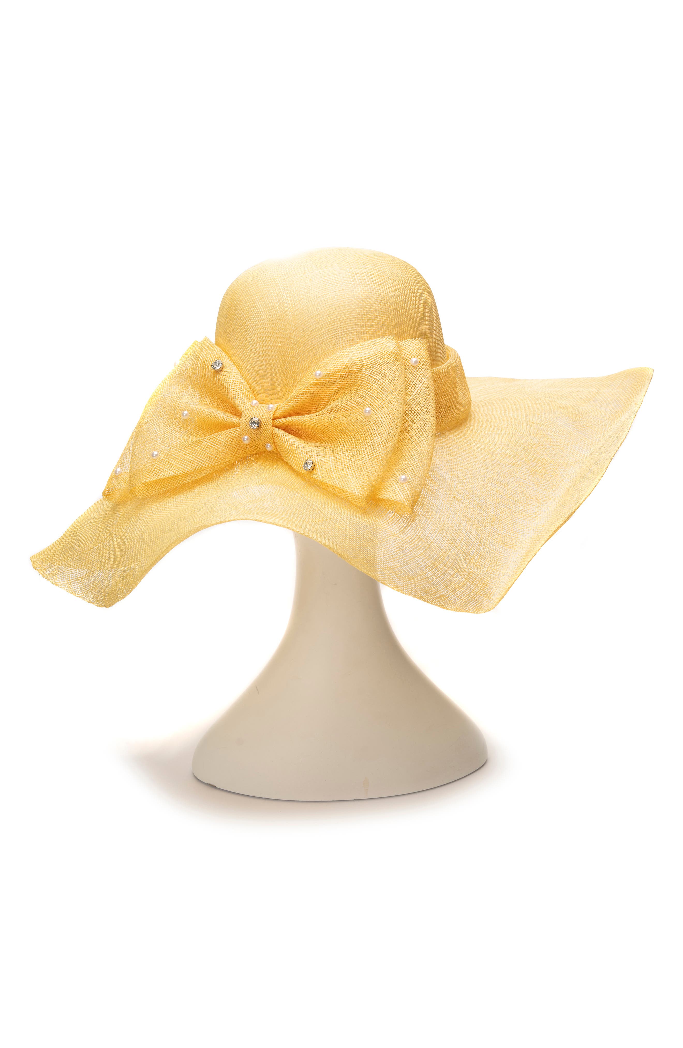Collection XIIX Large Bow Sinamay Floppy Hat | Nordstromrack