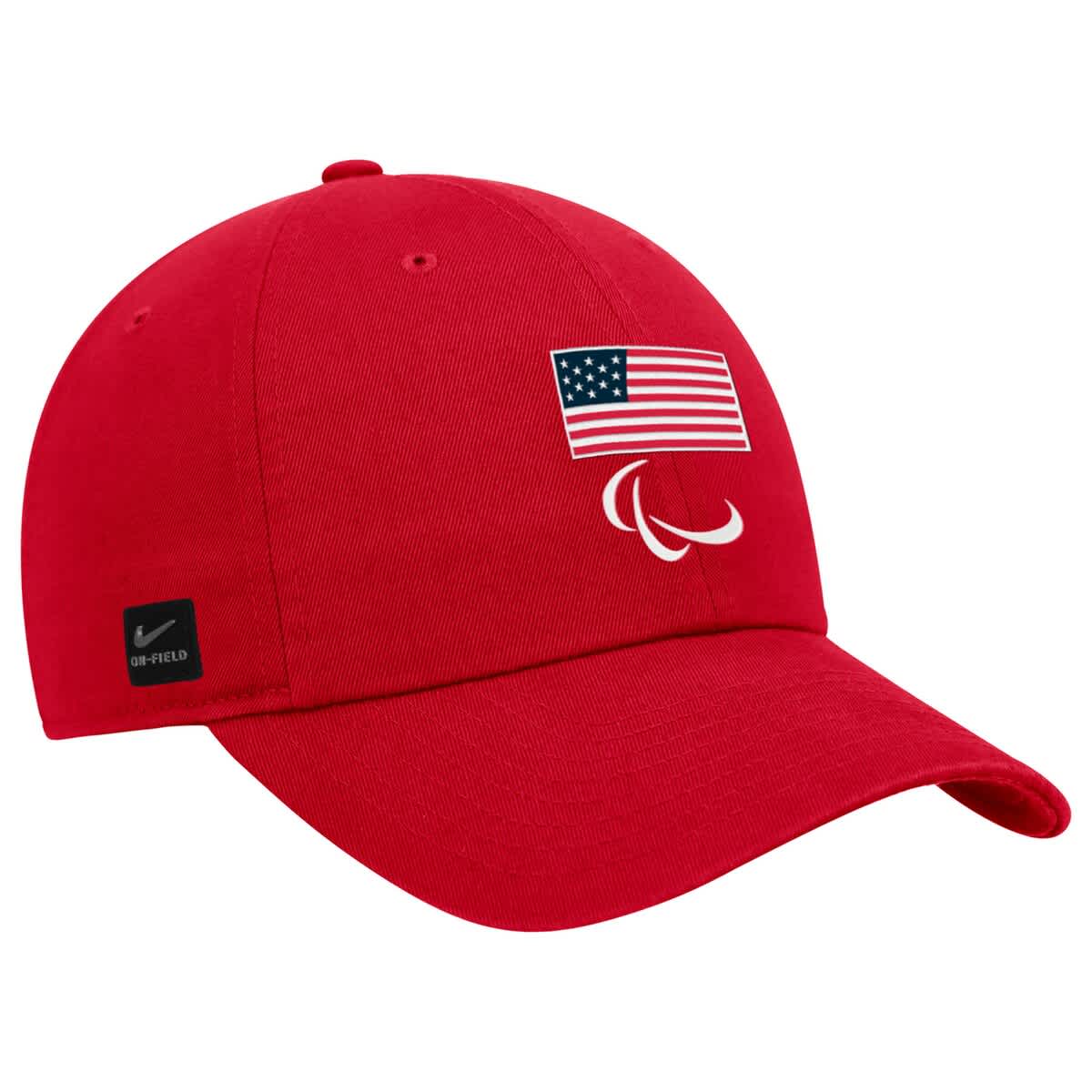 Nike Men's Nike Red U.S. Paralympics Club Adjustable Hat | Nordstrom