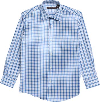 Michael Kors Kids' Check Print Button-Up Shirt | Nordstromrack