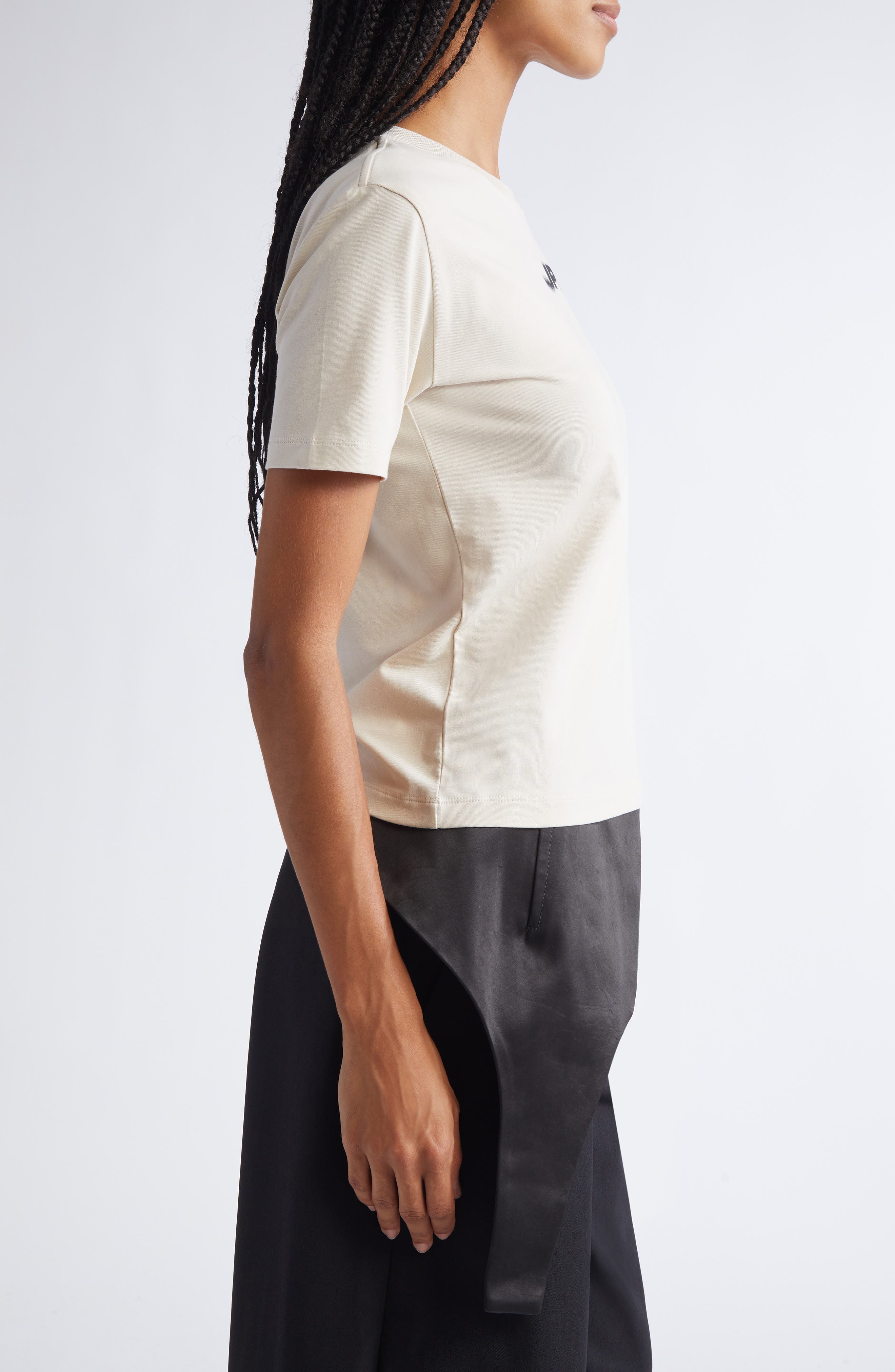 Logo Stretch Cotton Baby Tee (Women) | Nordstromrack