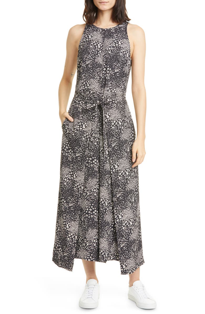 Joie Mixed Animal Print Crop Jumpsuit | Nordstromrack