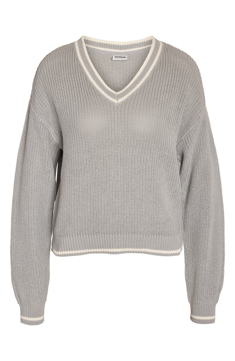 Noisy may Tenny Stripe V-Neck Sweater | Nordstromrack
