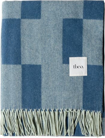 TBCo Check Lambswool Blanket | Nordstrom