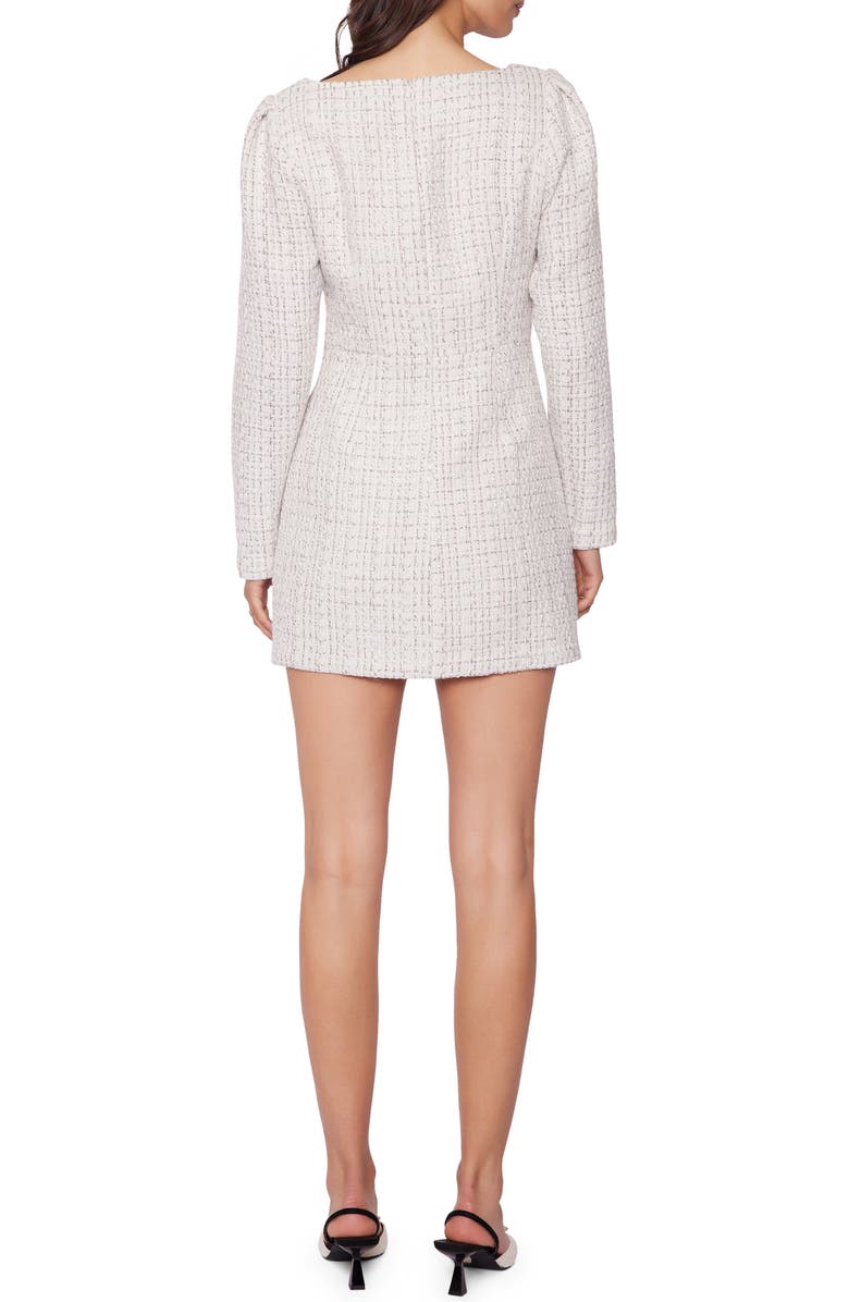 Lost + Wander Louise Long Sleeve Tweed Minidress | Nordstromrack