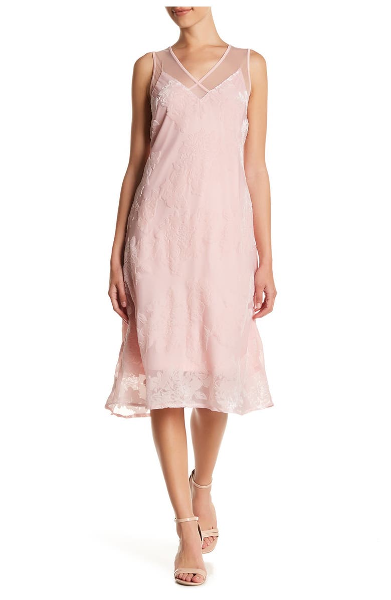 Spirit of Grace Floral Velvet Burnout Dress | Nordstromrack