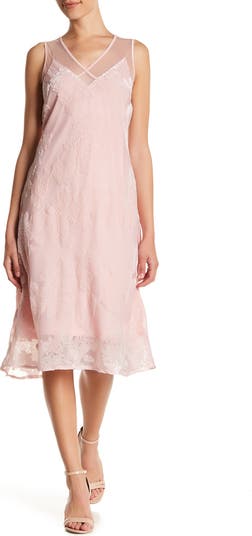 Spirit of Grace Floral Velvet Burnout Dress | Nordstromrack