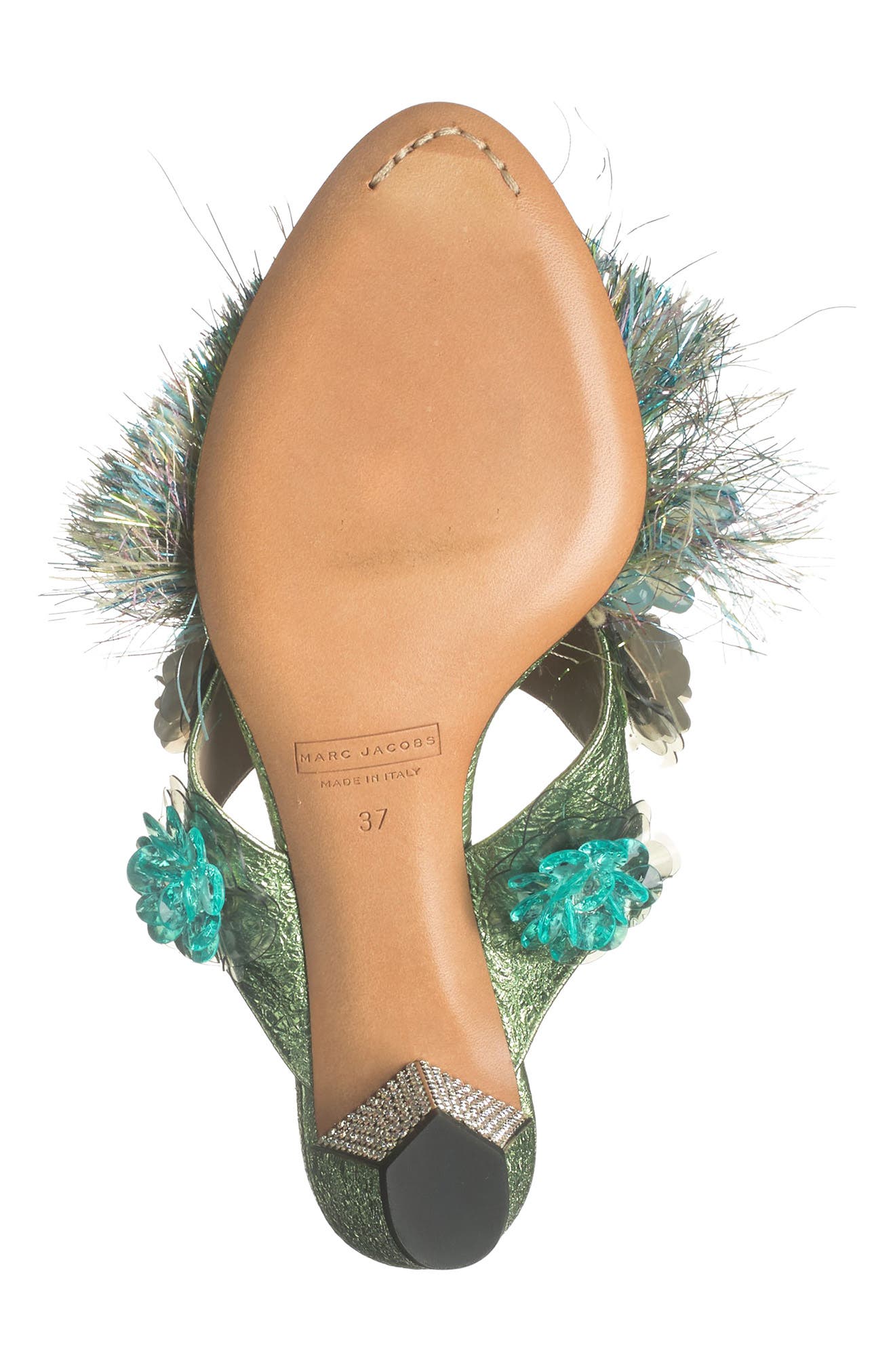 Marc Jacobs Embellished Fringe Slide Sandal | Nordstromrack