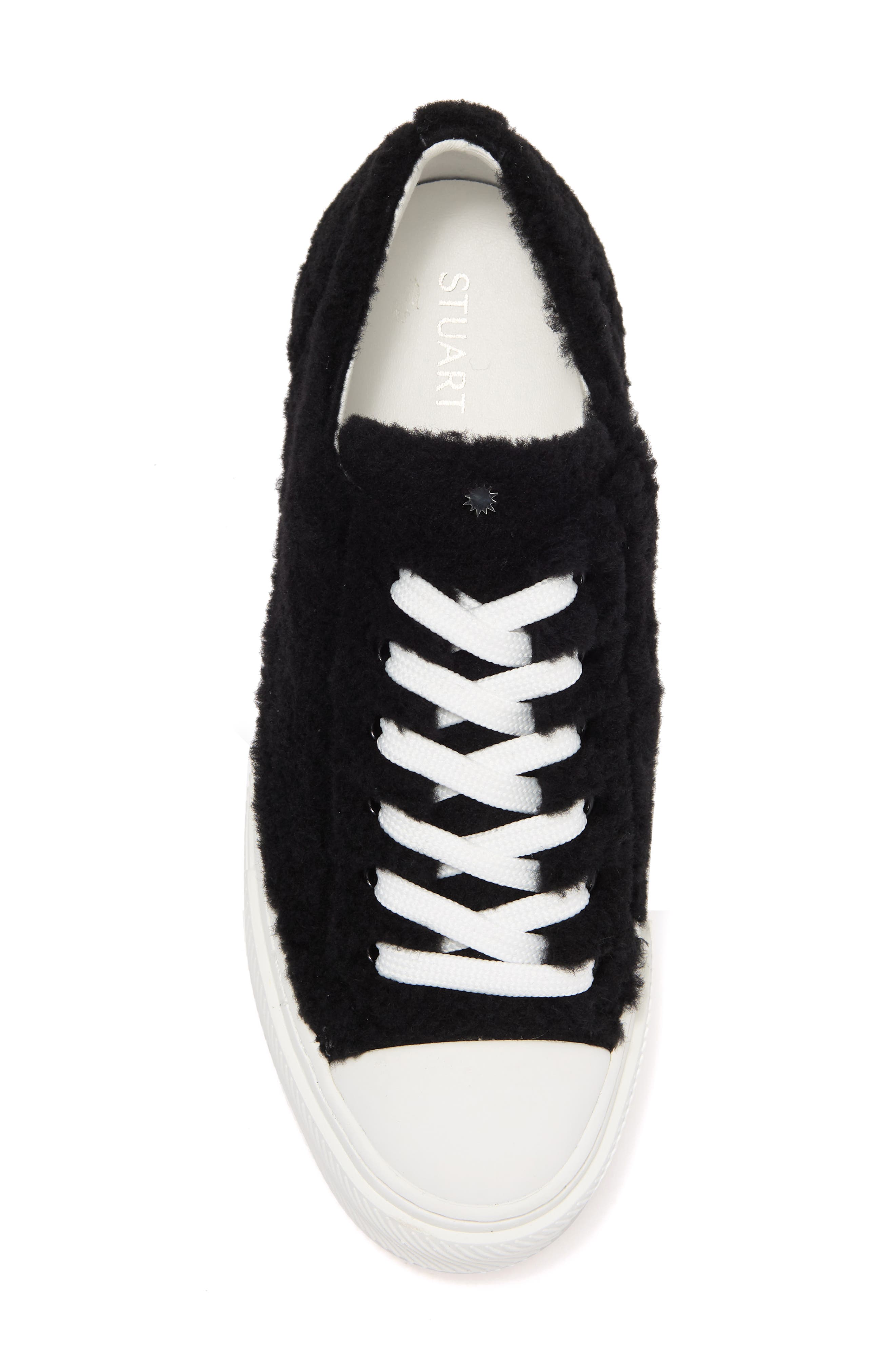 Stuart Weitzman Ollie Chill Genuine Shearling Sneaker (Women ...
