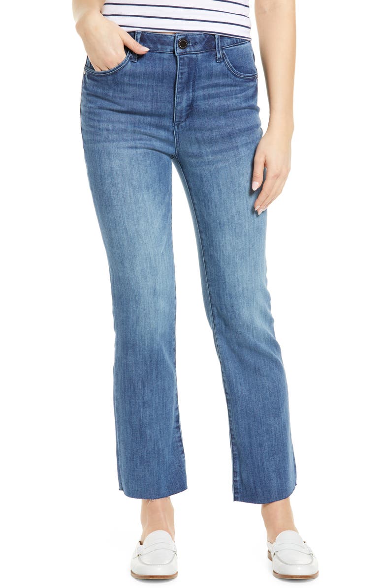 Wit & Wisdom 'Ab'Solution Sky Rise Raw Hem Jeans | Nordstromrack