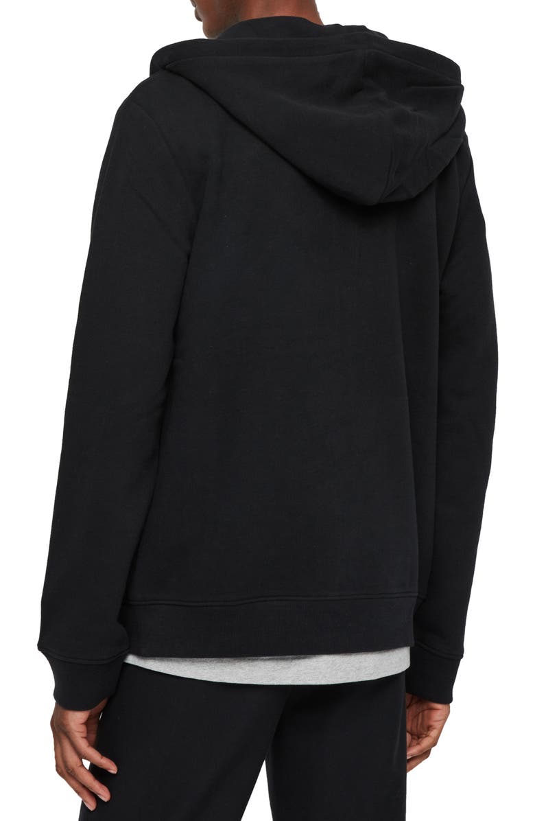 AllSaints Raven Slim Fit Zip Hoodie | Nordstromrack
