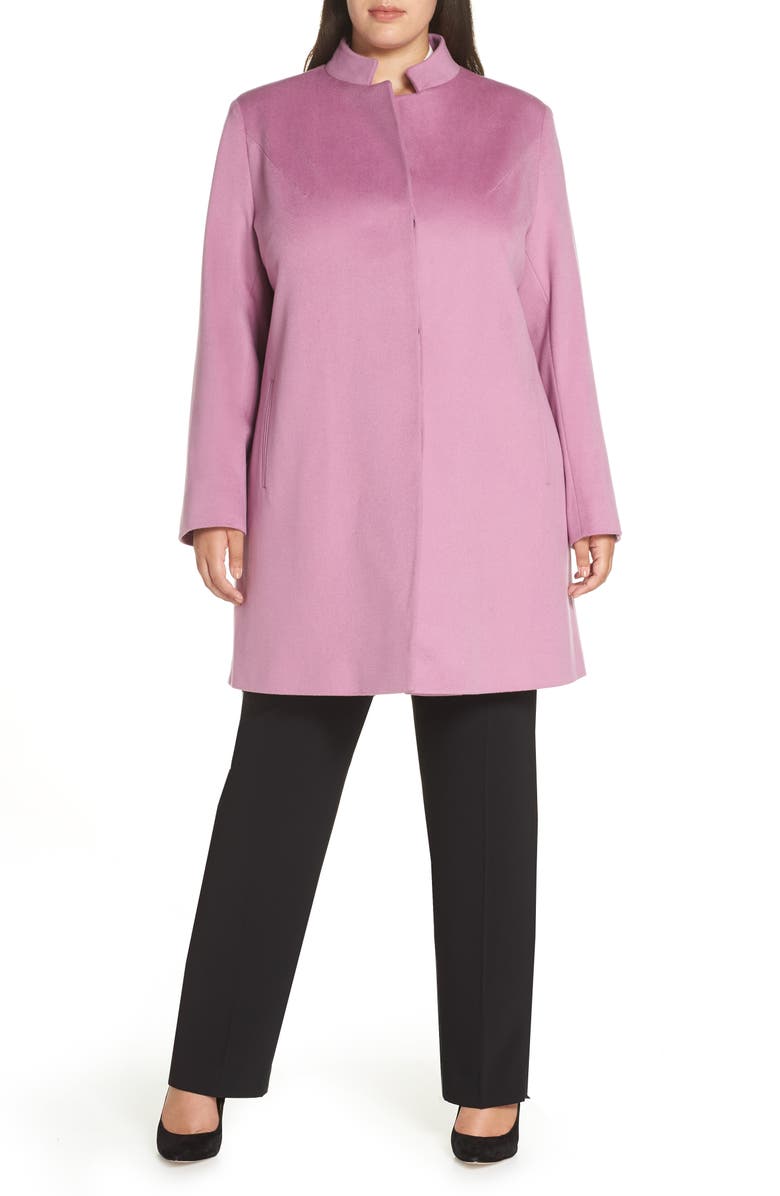 Fleurette Inverted Collar Loro Piana Wool Coat | Nordstrom