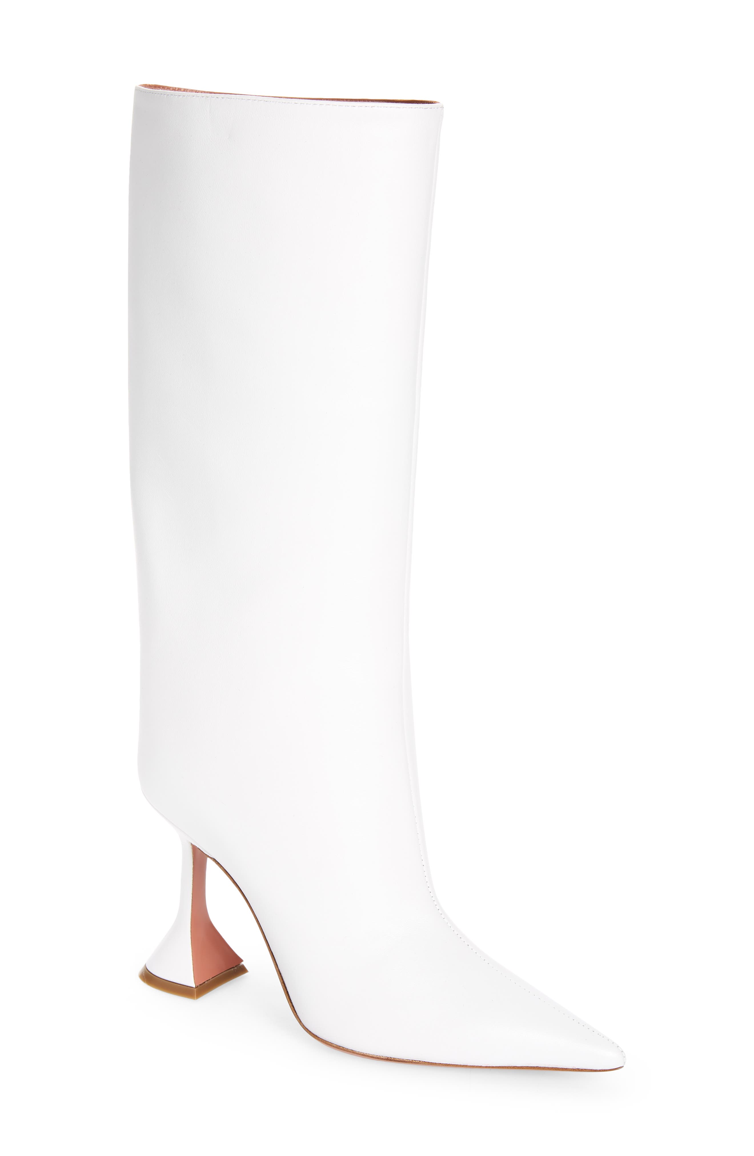 Amina Muaddi Fiona Pointed Toe Boot (Women) | Nordstromrack