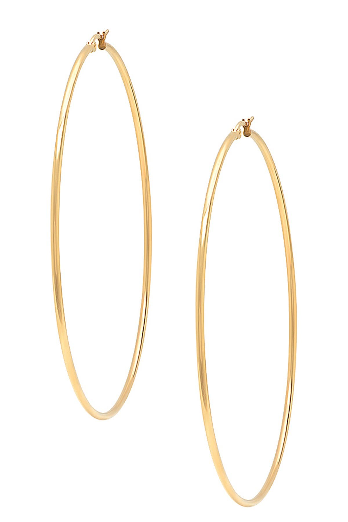 HMY JEWELRY Polished Hoop Earrings | Nordstromrack