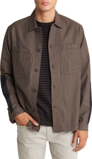 Oliver Spencer Avery Flannel Button-Up Overshirt | Nordstrom
