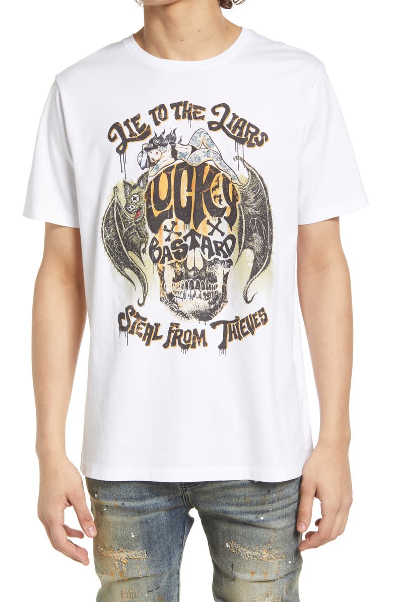 Cult of Individuality Men's Lucky Bastard Graphic Tee | Nordstromrack